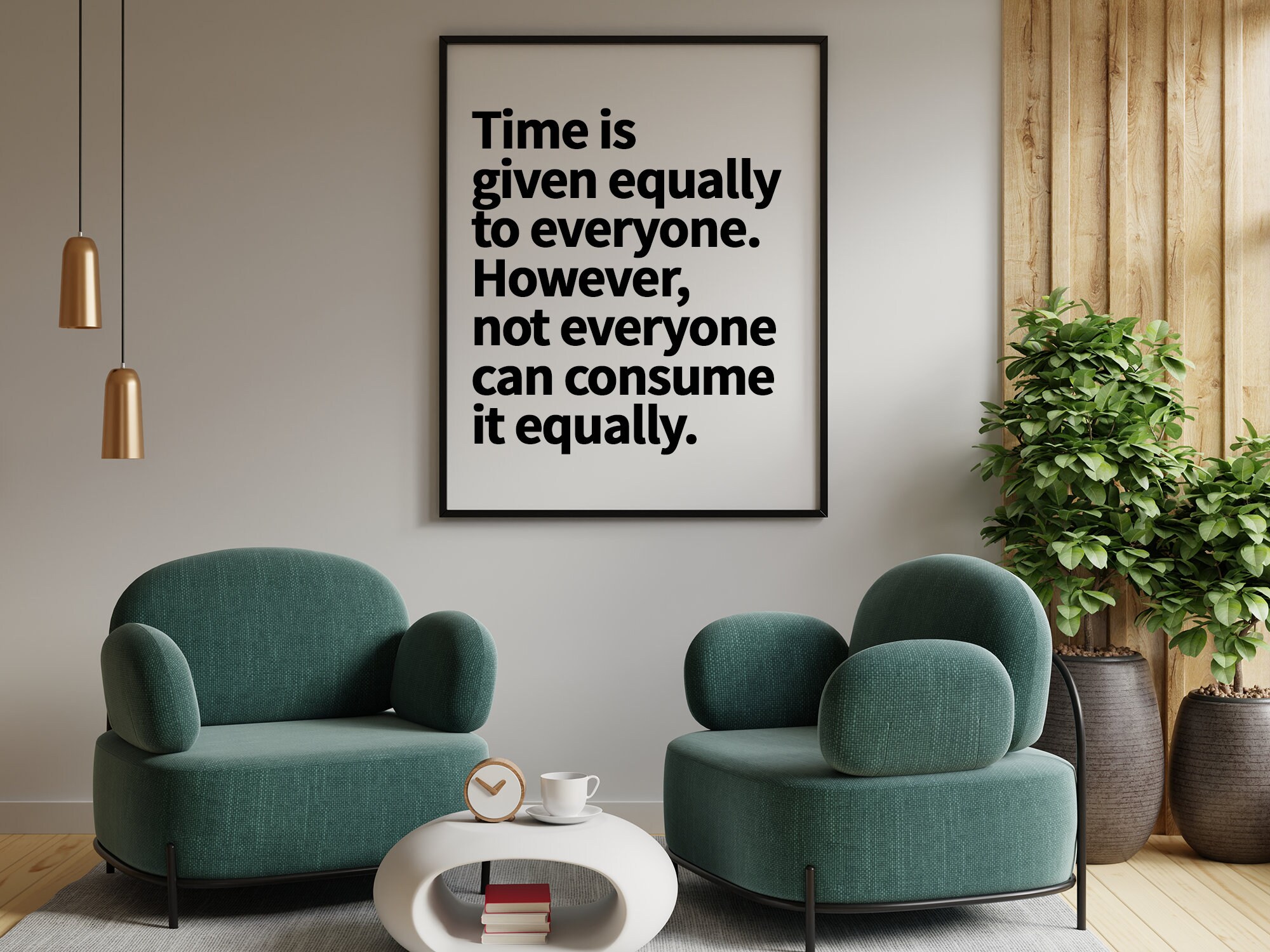 Inspiration of Time, Printable Poster, Typography Wall Art, Inspiration ...