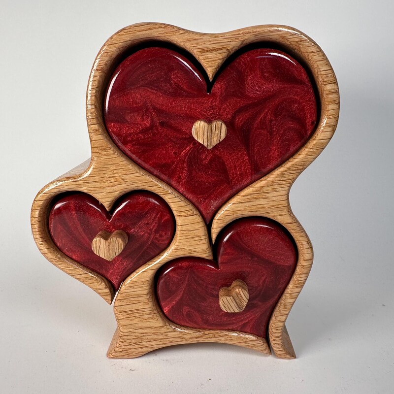 Heart Bandsaw Box - Etsy