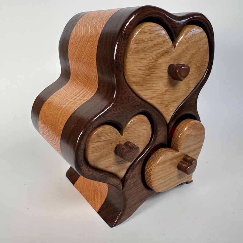 Heart Bandsaw Box - Etsy