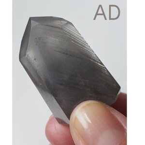 Gray Phantom Crystal Towers From Brazil | Grey Crystal Points - Etsy