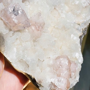 PINK Apophyllite Cluster RARE | Zeolite Cluster Crystal From India - Etsy