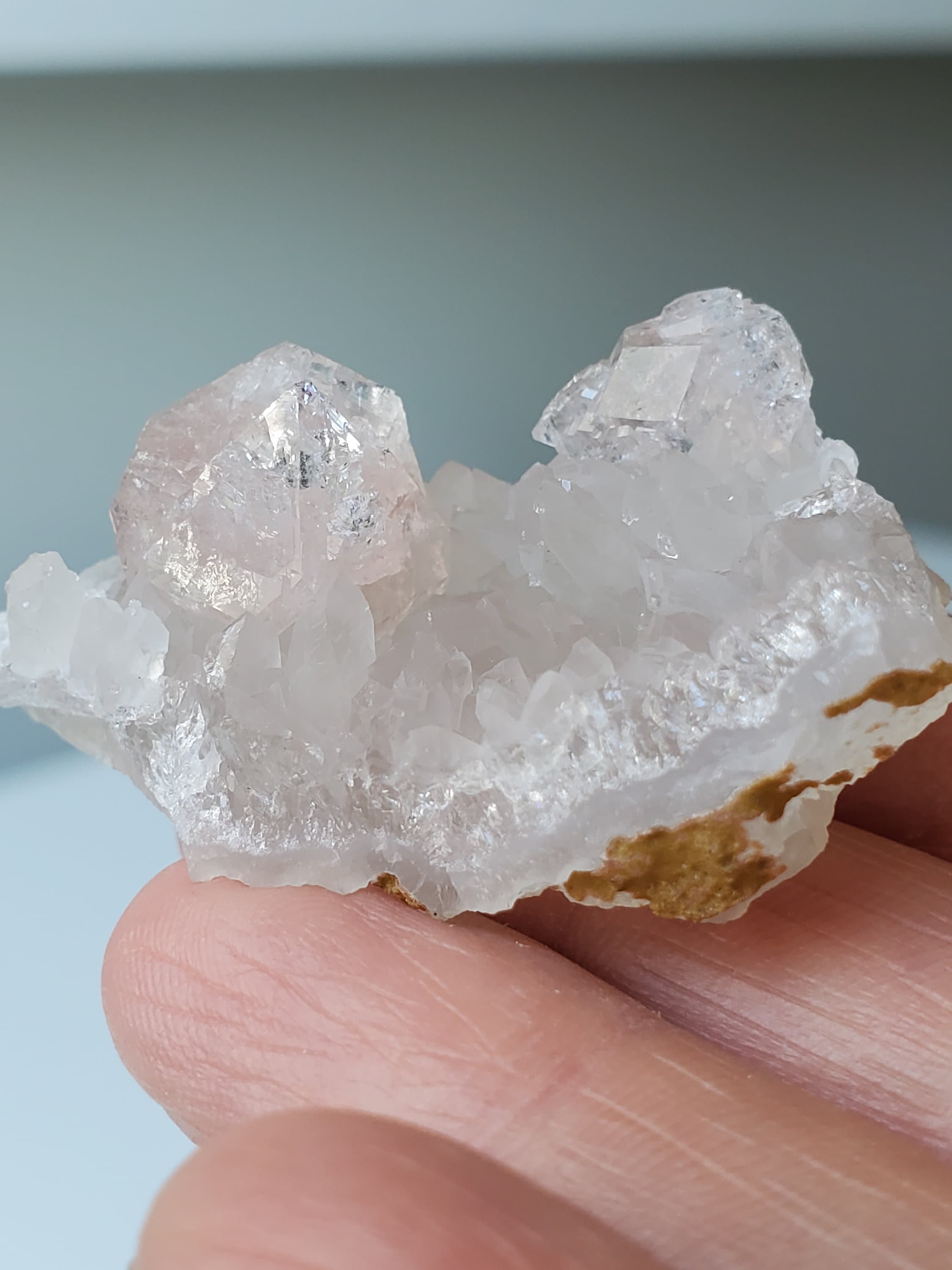 Apophyllite Cluster with Stilbite Heulandite / Zeolite | Etsy