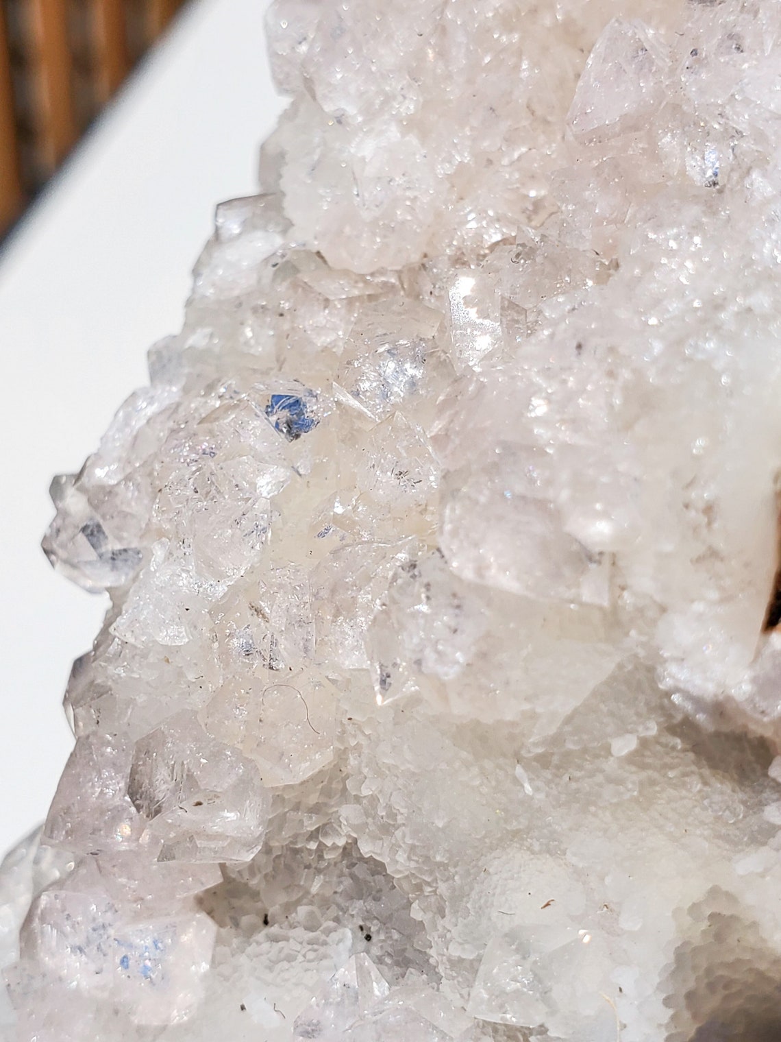 PINK Apophyllite Cluster RARE Zeolite Cluster Crystal from | Etsy