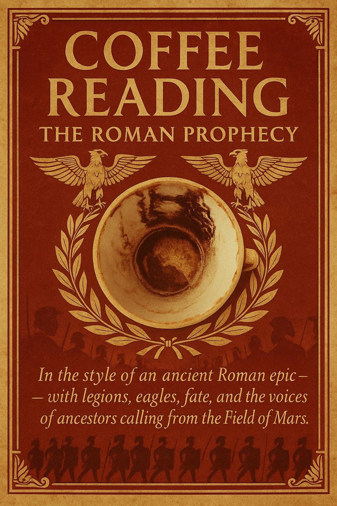 Ancient Roman Epic Poster | Vintage Prophecy Wall Art | Fortune Telling ...