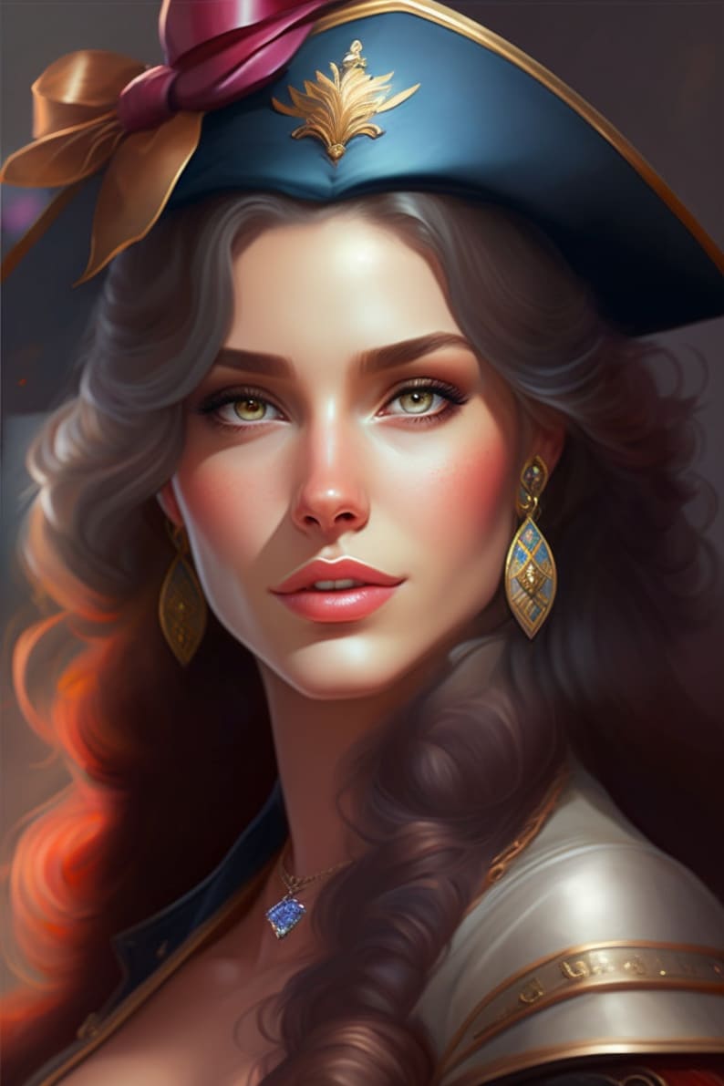 A Beautiful Lady Pirate - Etsy Australia
