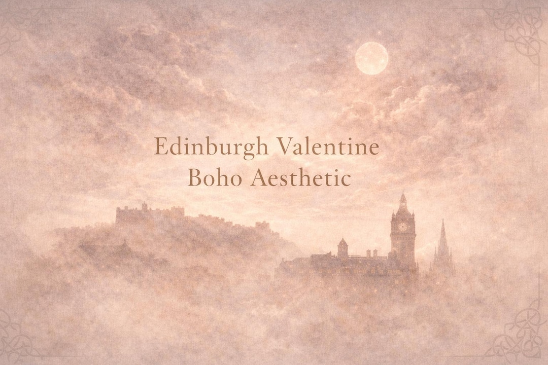 Edinburgh Valentine Boho Aesthetic Prints | Romantic Neutral Wall Art ...