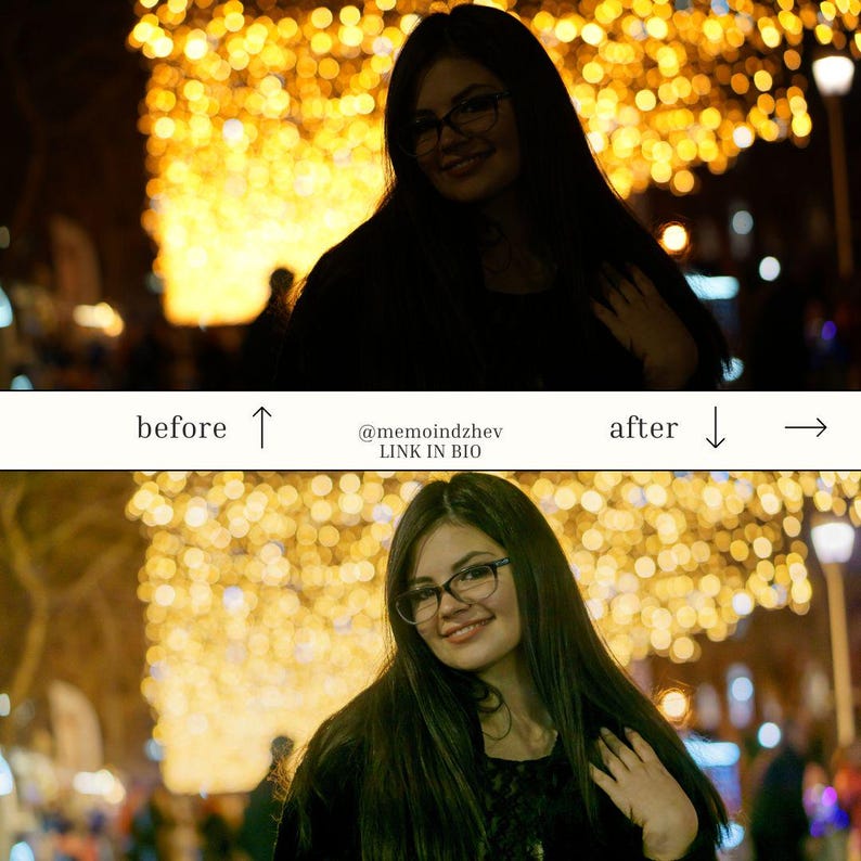 Before & After Lightroom Preset Professional Photo Editing in One Click ...