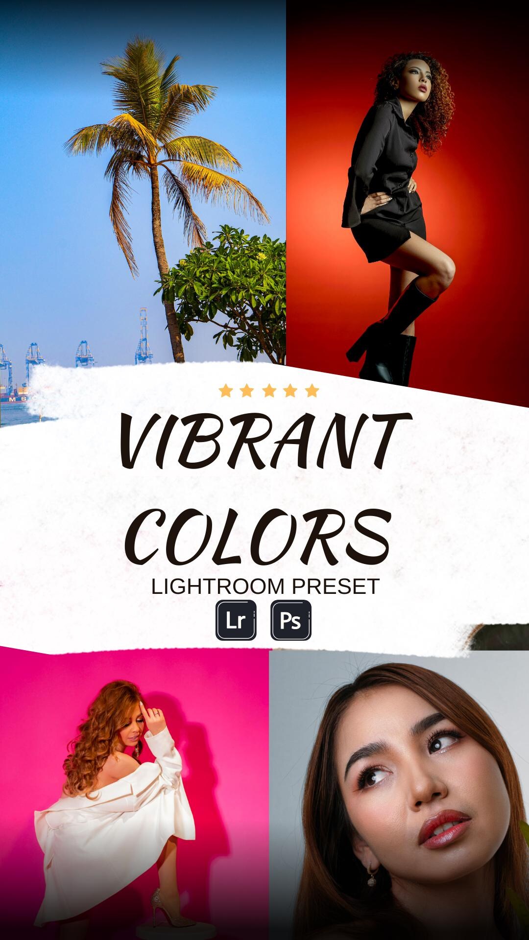 Vibrant Colors Lightroom Preset | Bold and Saturated Tones | Mobile ...
