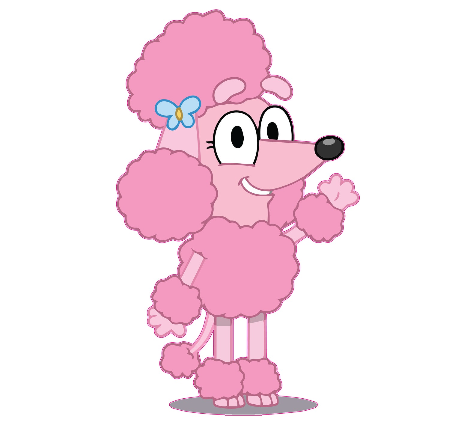 Glossy Vinyl Bluey Individual Characters - Etsy UK