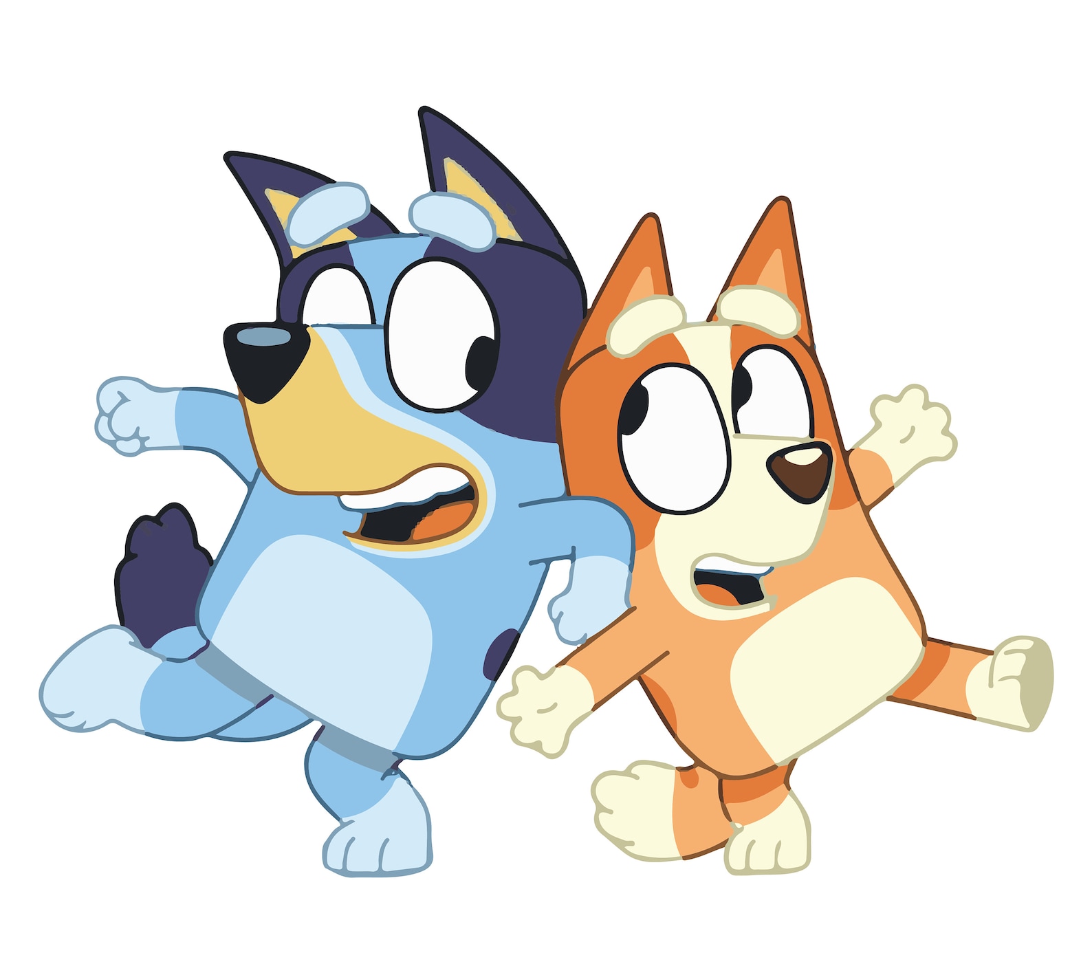 Matte Vinyl Bluey Individual Characters | Etsy