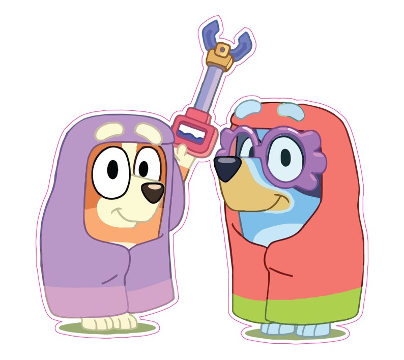 Bluey Characters PNG All Characters | Etsy