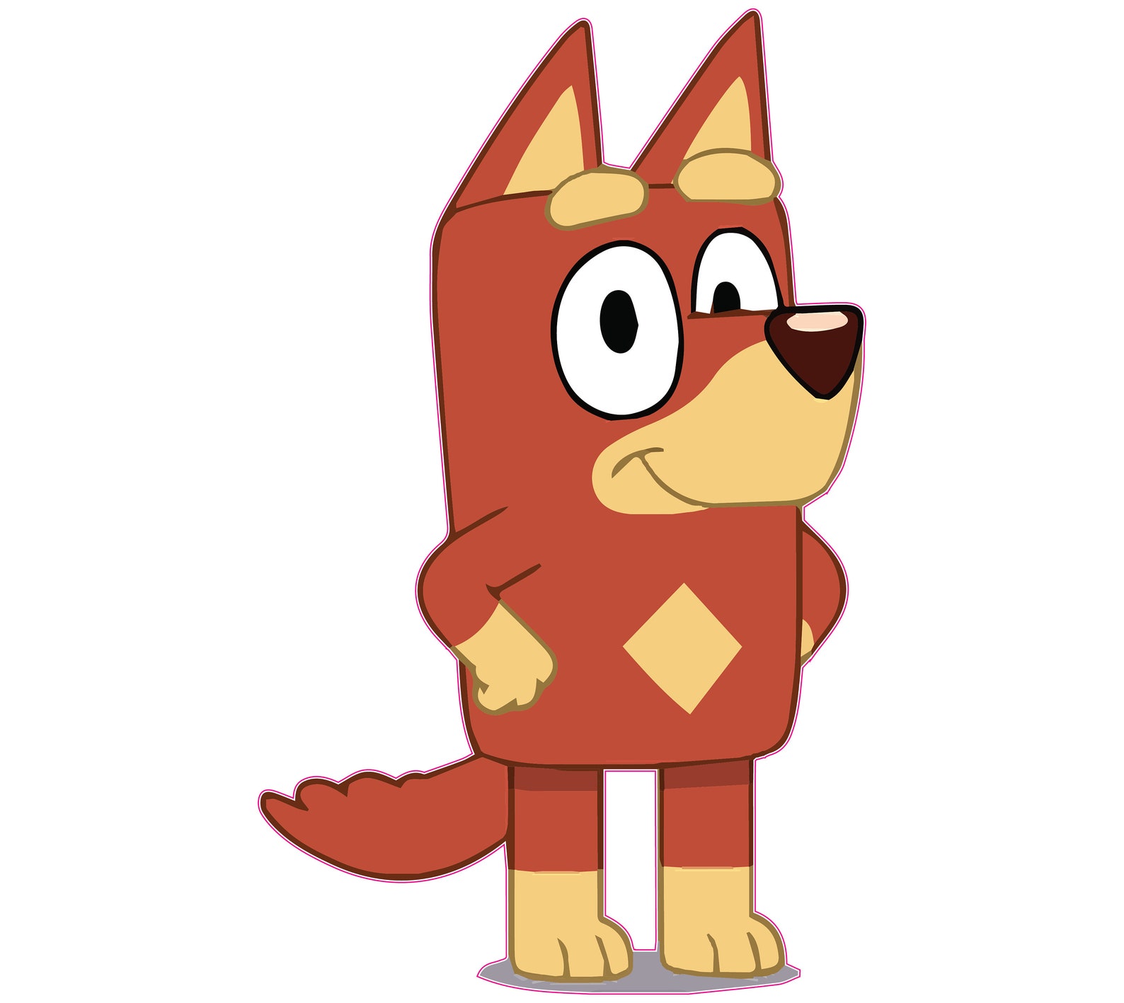 Wall Vinyl Bluey Individual Characters - Etsy Israel