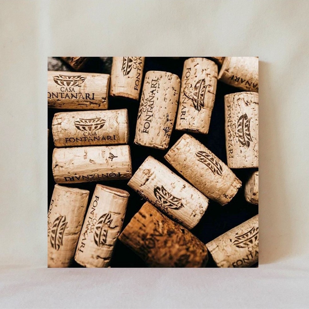 Handmade Coaster, 4" X 4", Corks, Cork Board, Wine Corks, Bottle Top ...