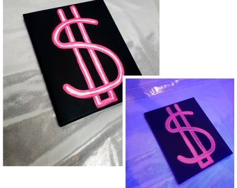 Pink Money Neon Sign - Etsy