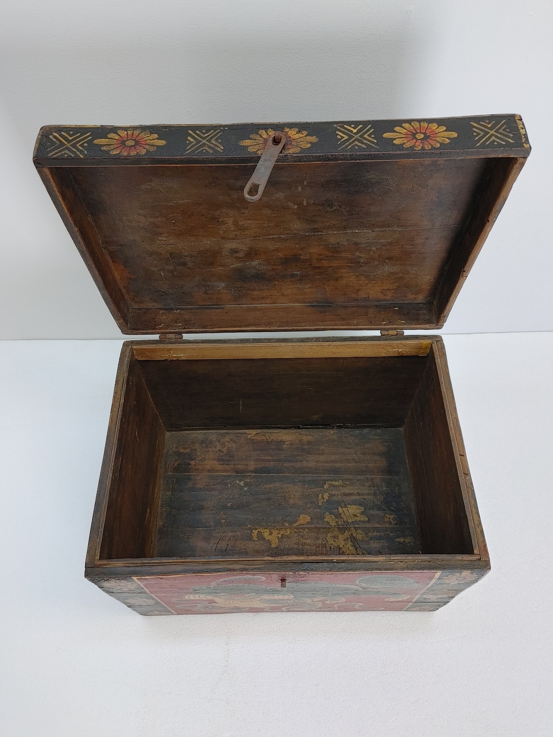 Chinese Antique Wedding Chest/box W / Hand-painted 04264 - Etsy Canada