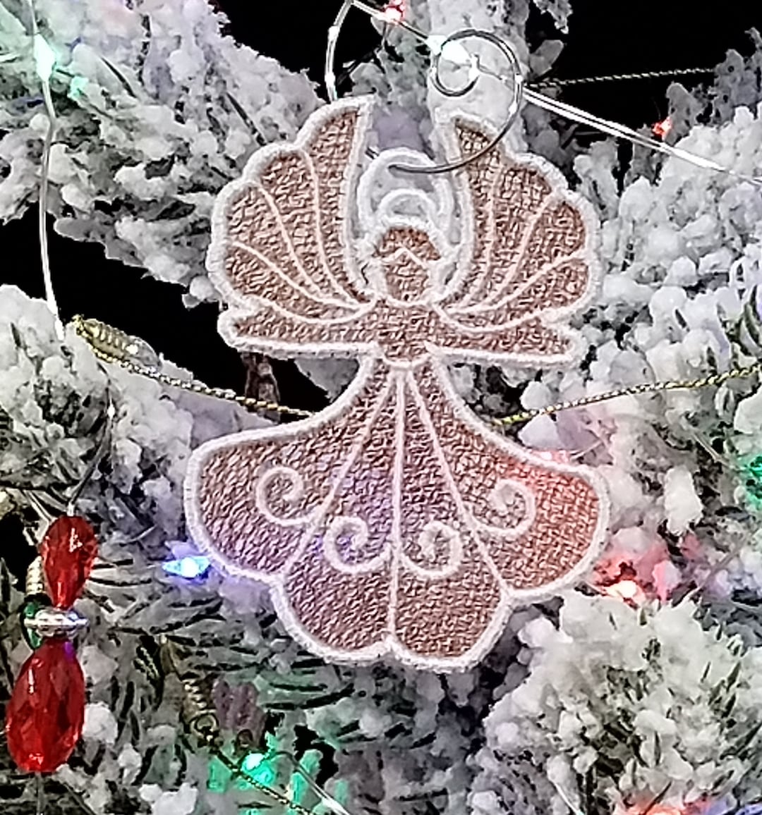FSL Angel Machine Embroidery Designs 2 - Etsy