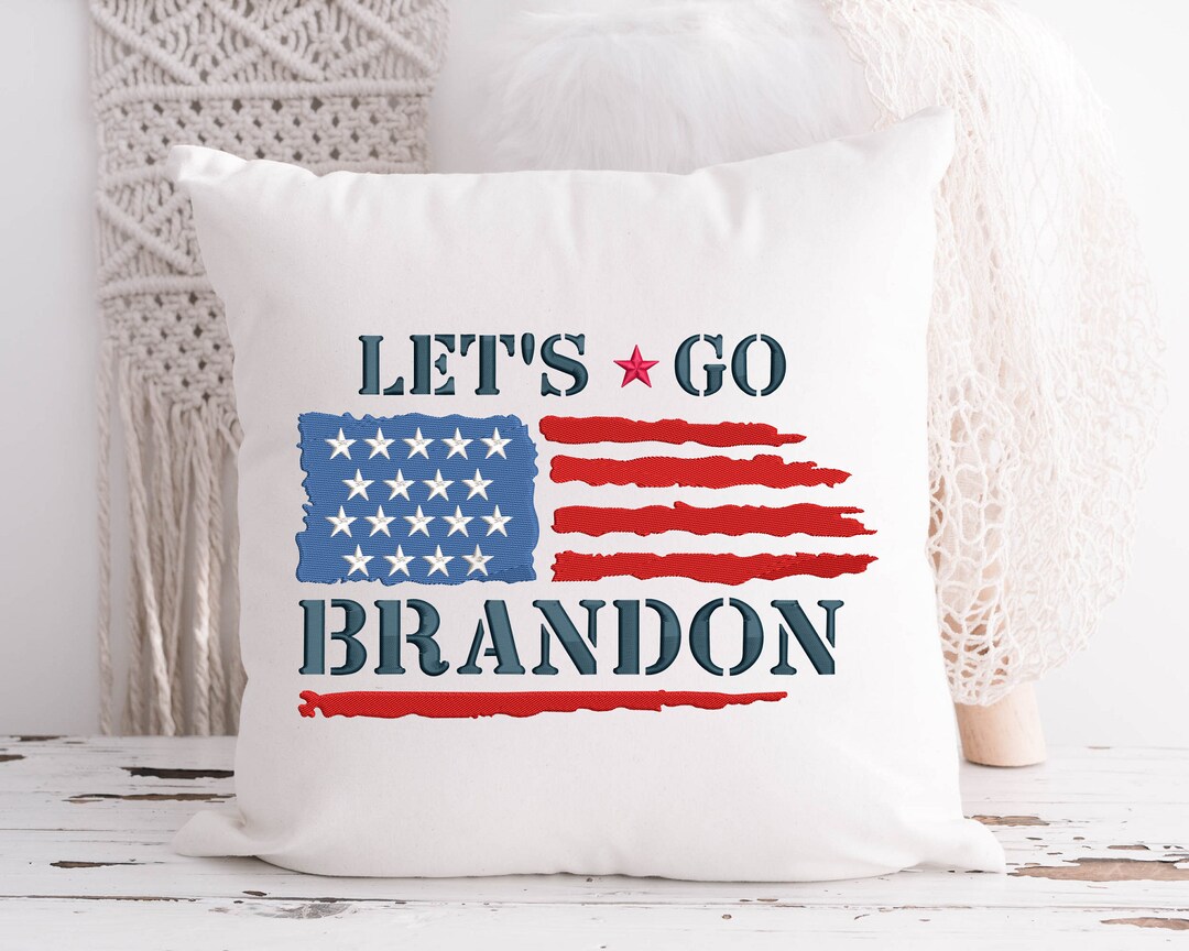Lets Go Brandon Embroidery Design, Machine Embroidery Design, - Etsy