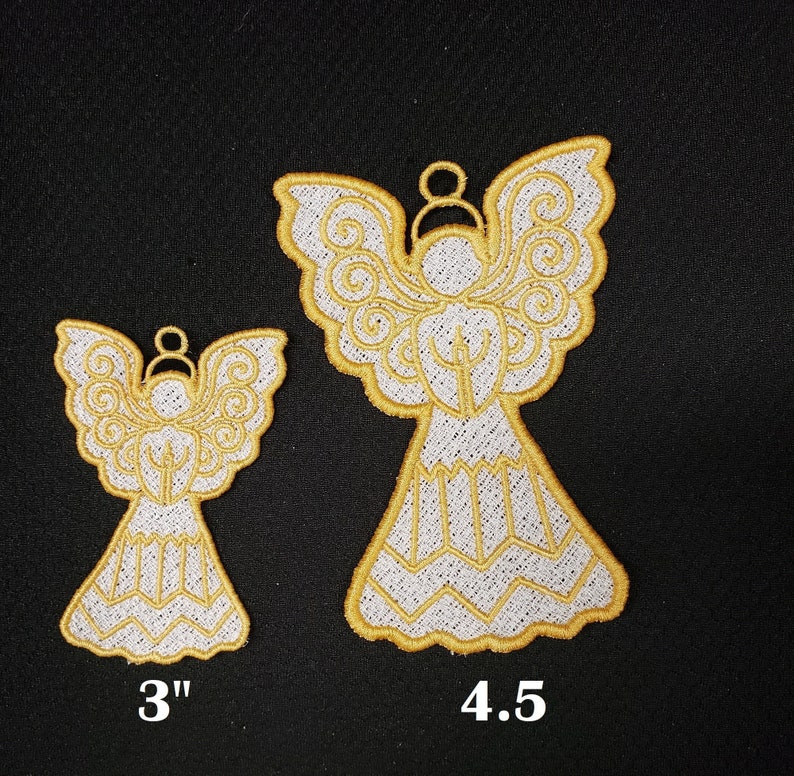 FSL Angel Machine Embroidery Designs - Etsy