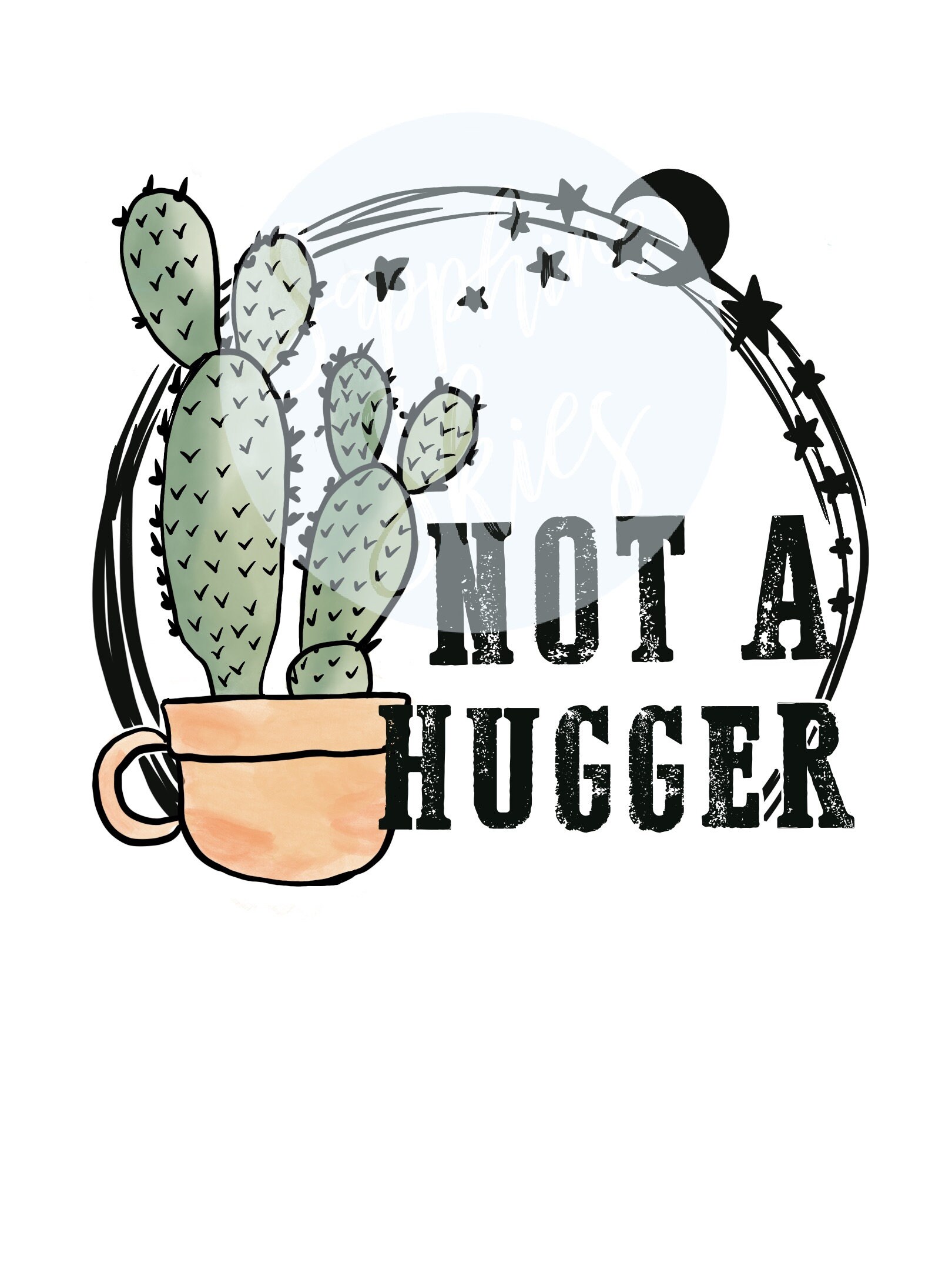 Not a Hugger Digital Download - Etsy