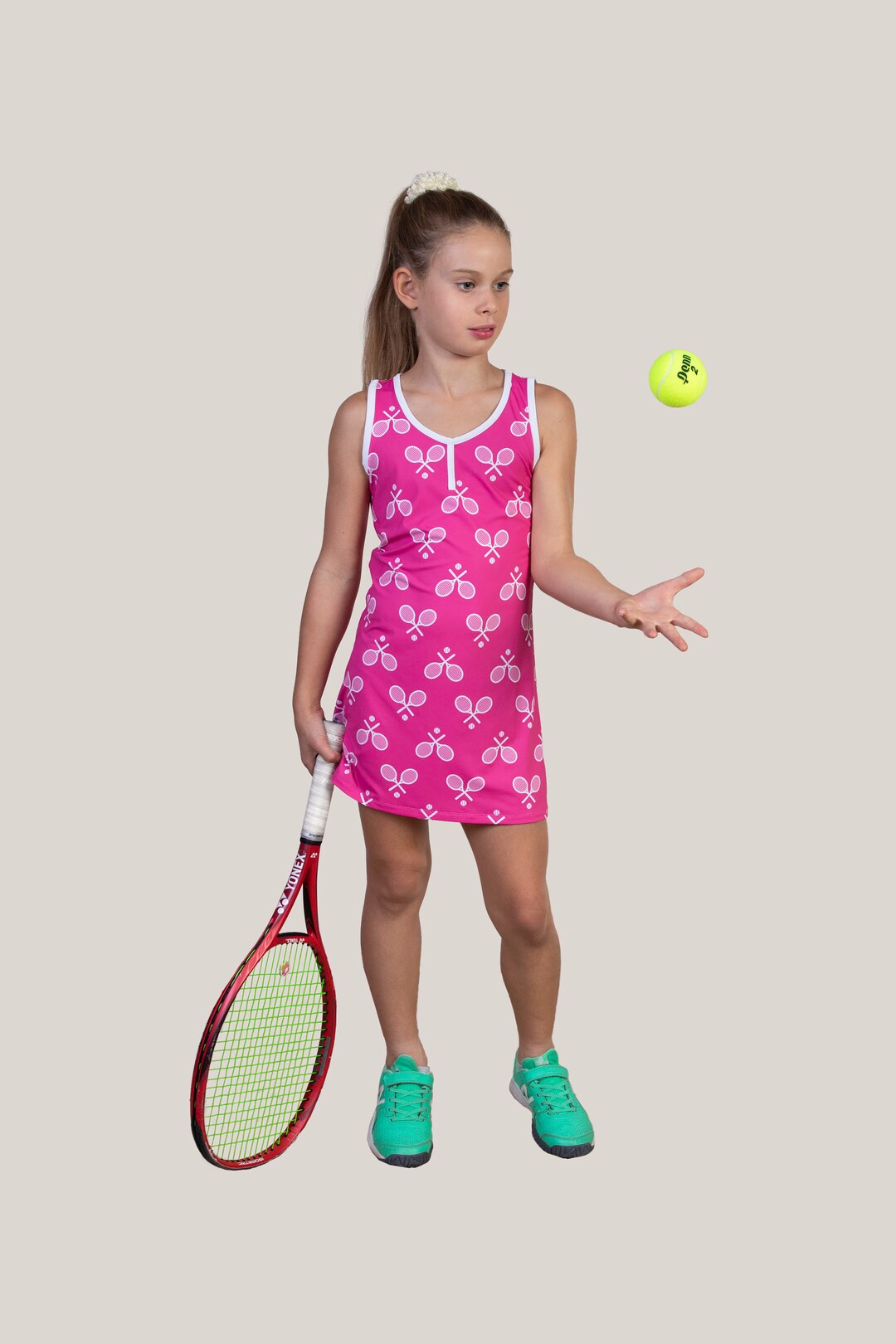 Smash It Tennis Dress For Kids Tennis Clothing For Girls Unique