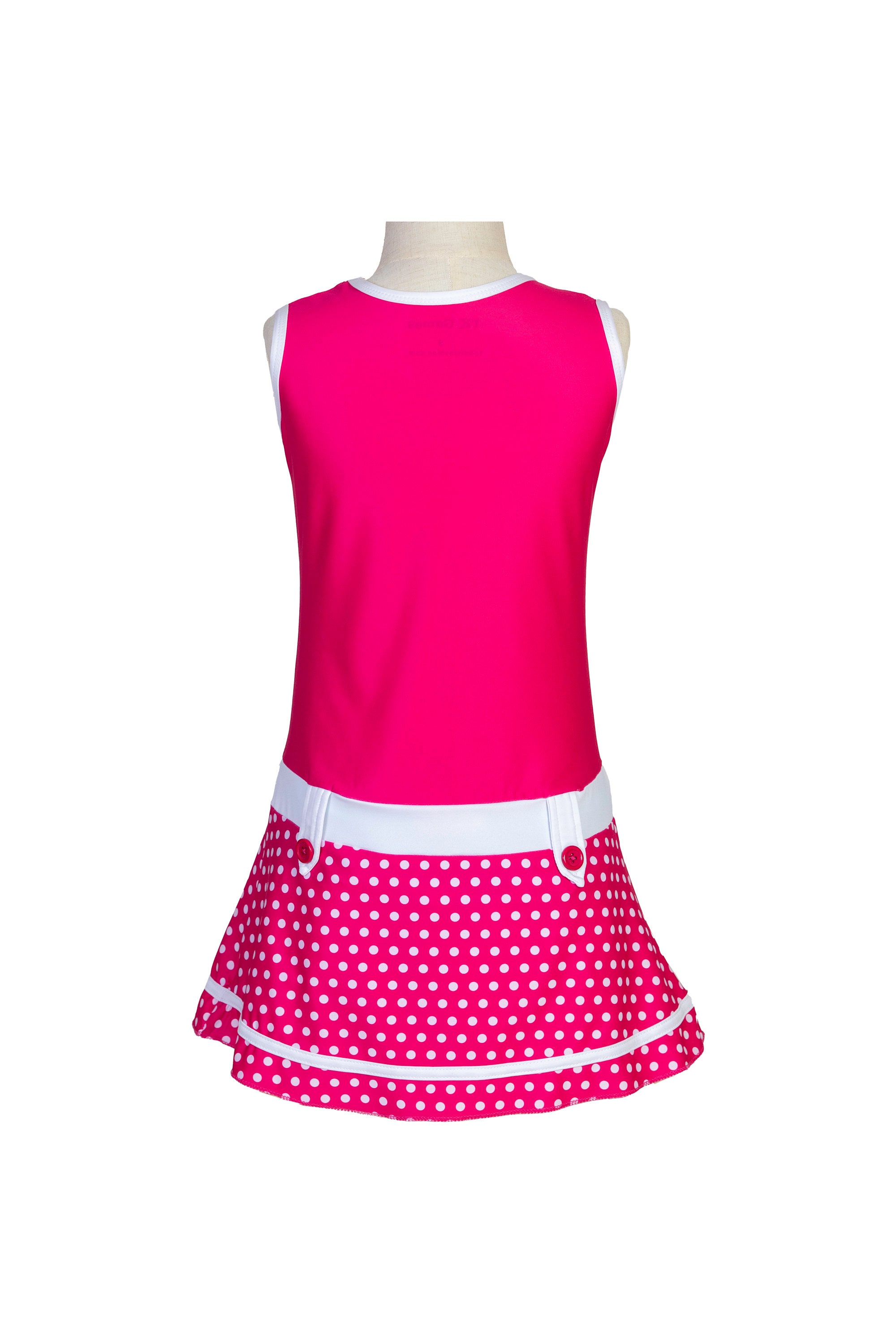 Adri Pink Tennis Dress for Girls. Unique, Cute, Unusual - Etsy