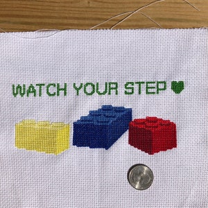 Cross Stitch Pattern for Building Toy Fans - Etsy