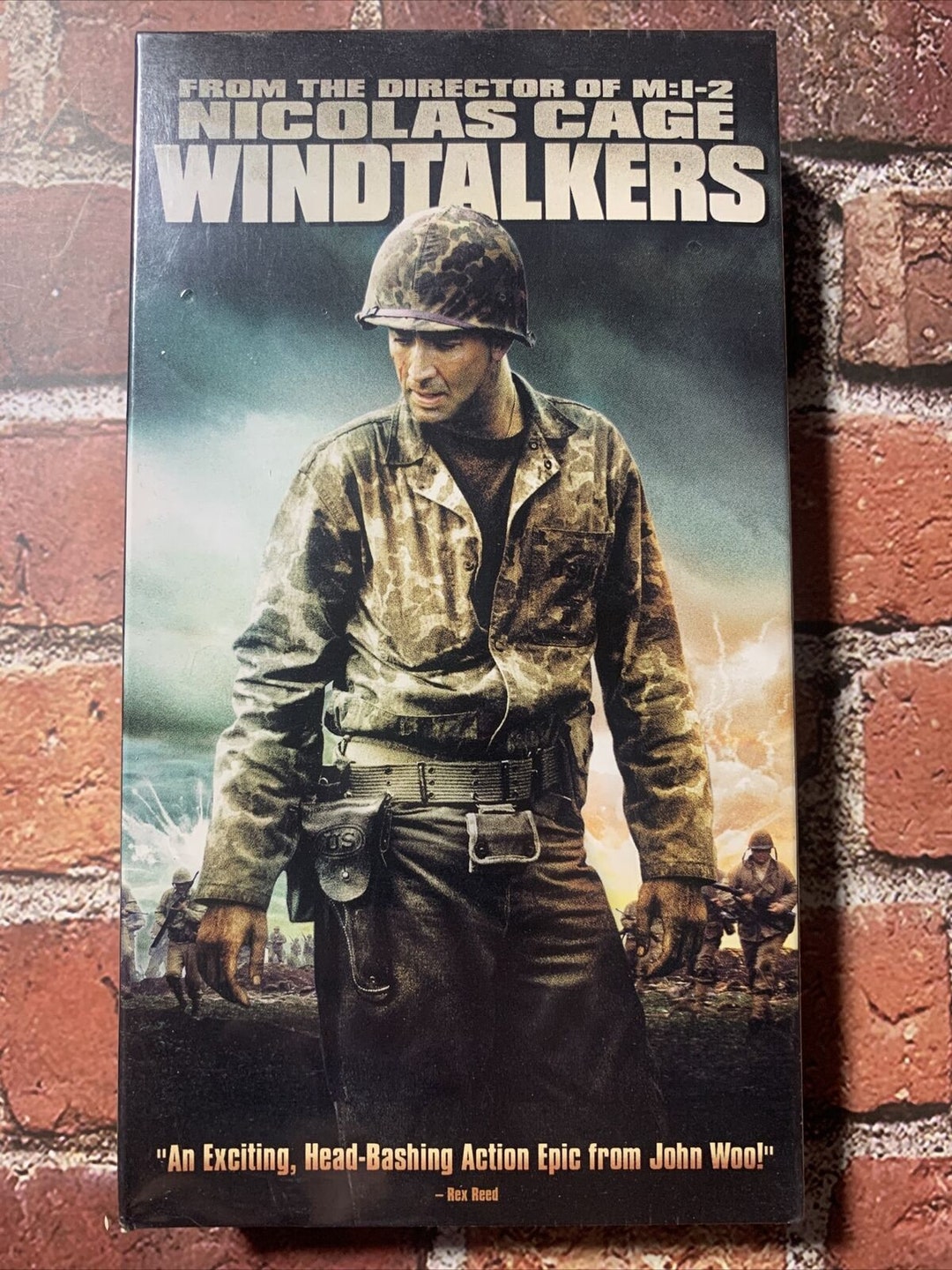 Windtalkers vhs 2002 Nicolas Cage Christian Slater Adam - Etsy