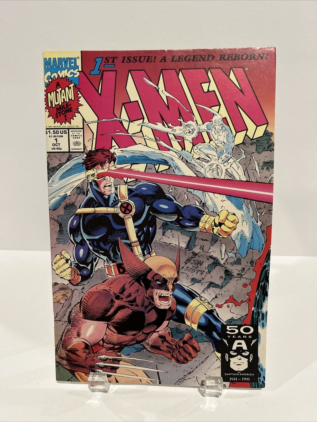 1st Issue a Legend Reborn X-men 1 Oct. 1991 - Etsy