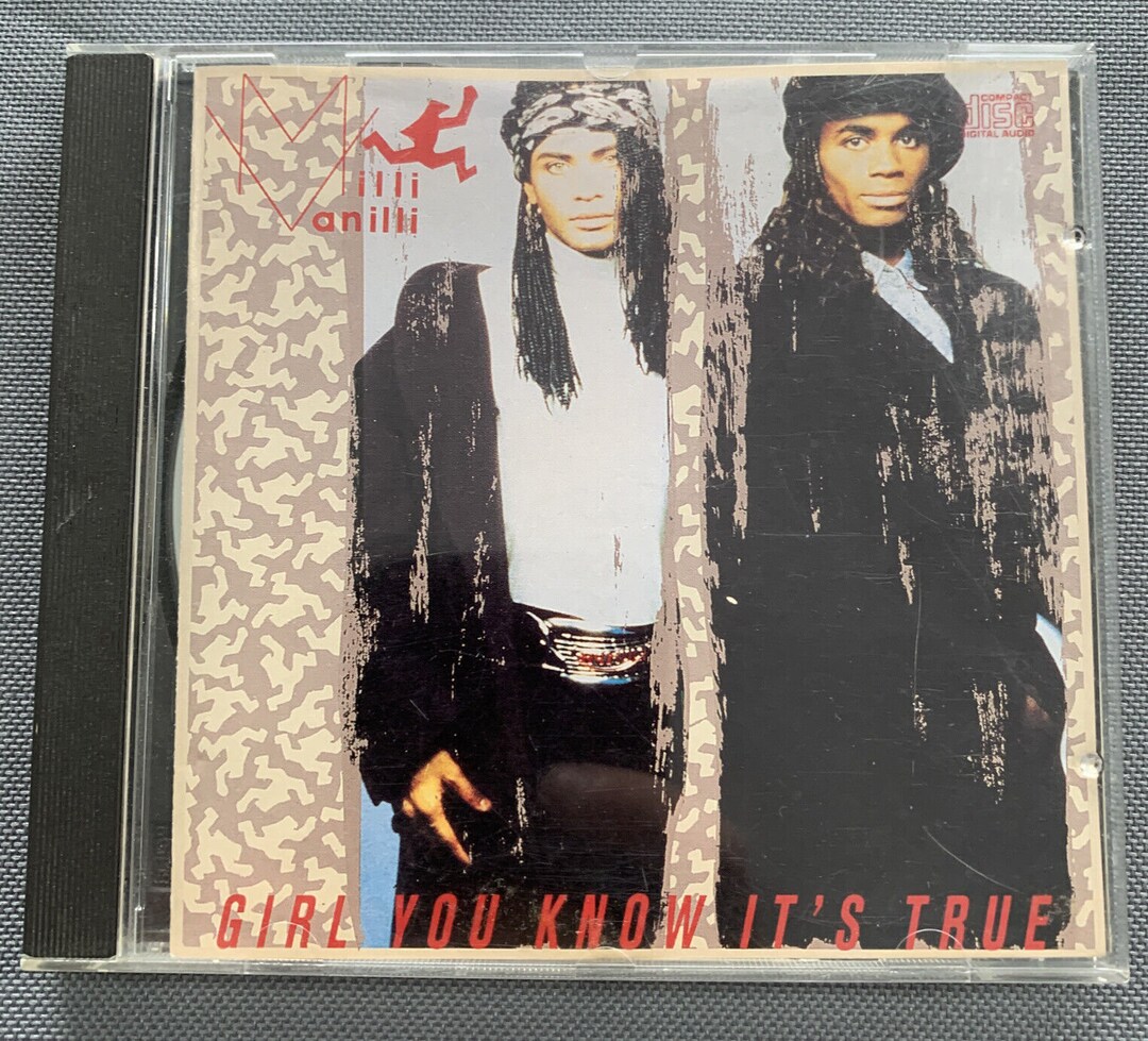 Milli Vanilli Girl You Know It's True cd 1989 Arista - Etsy