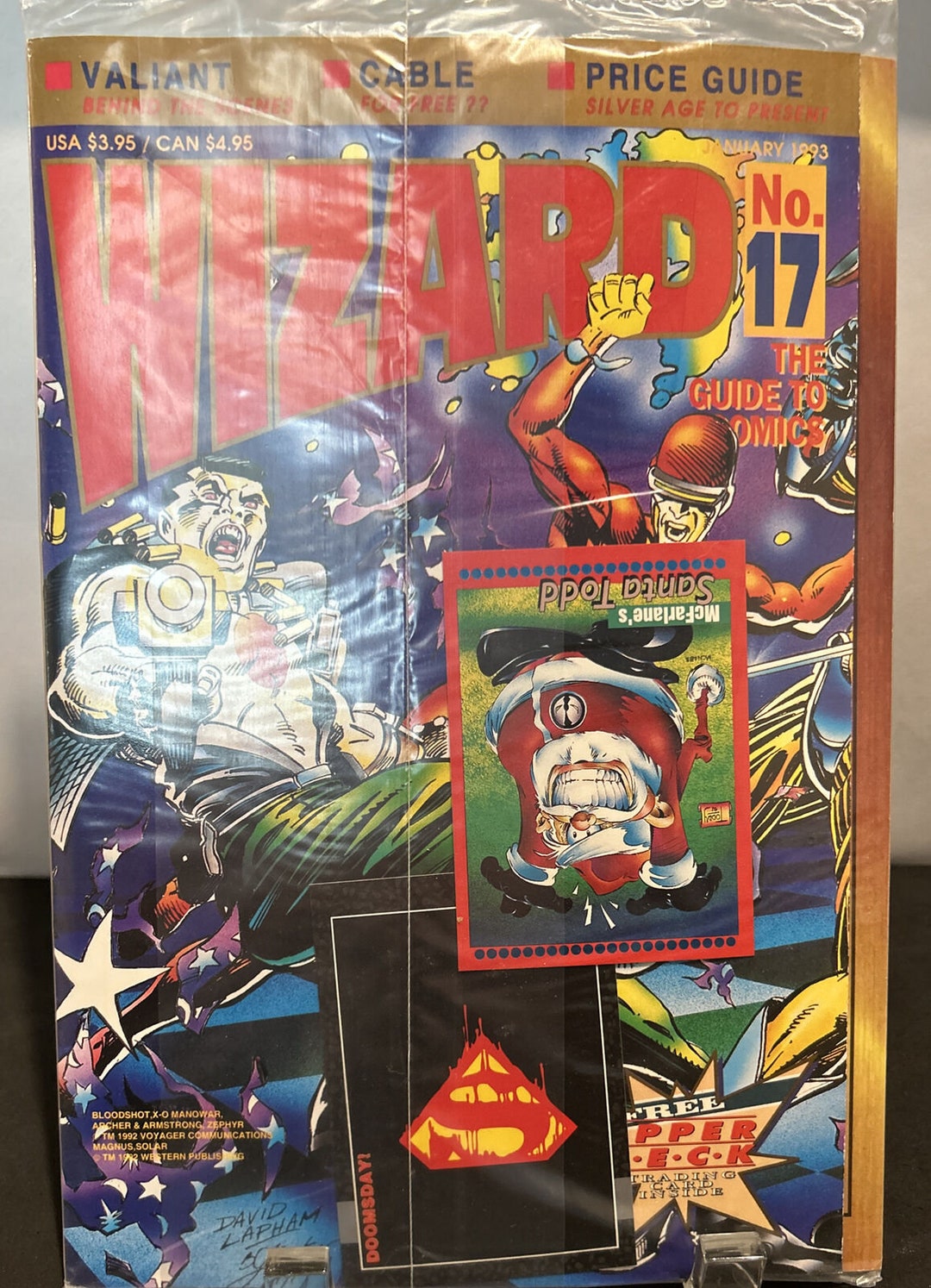 Wizard the Guide to Comics Magazine Vol.1 No.17 Sealed W/ - Etsy
