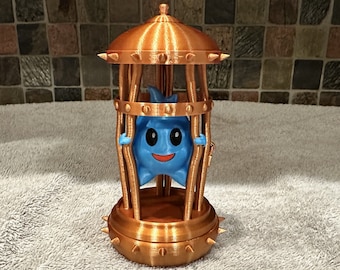 Lumalee in a Cage Glow in the Dark UV Reactive Super Mario Brothers ...