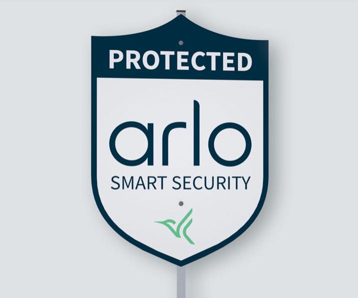Arlo Security Yard Sign, Aluminum, Includes 3M Stickers - Etsy
