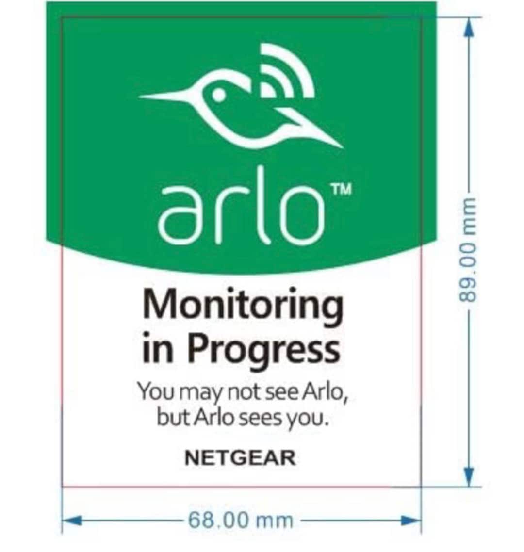 New (1) “ARLO” High Quality 3M Die-cut Sticker - Etsy