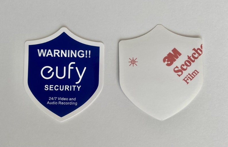 Eufy Security System Stickers 3M High Quality Indoor/outdoor (5stickers ...