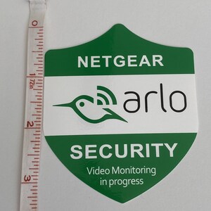 Arlo Security Sticker - Etsy