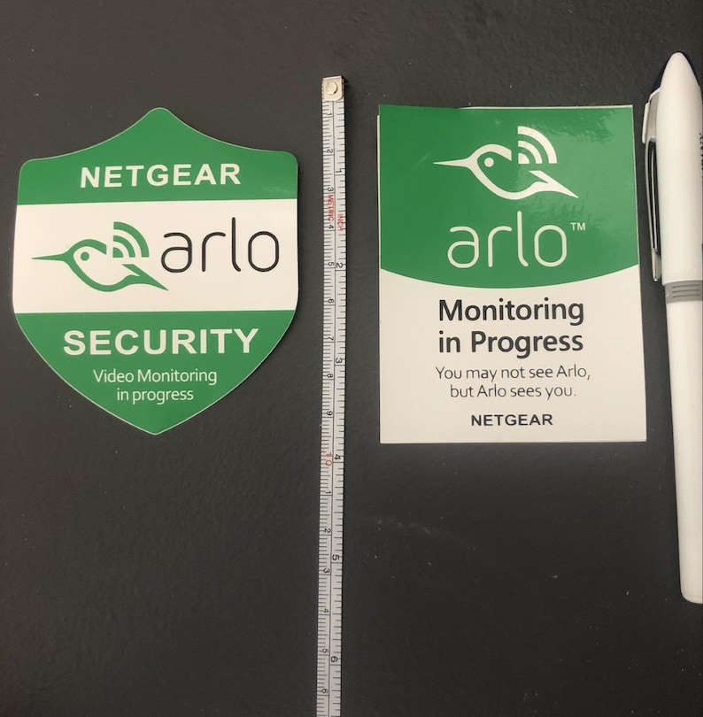 Arlo Green Shield Design (4) Sticker ONLY - Etsy