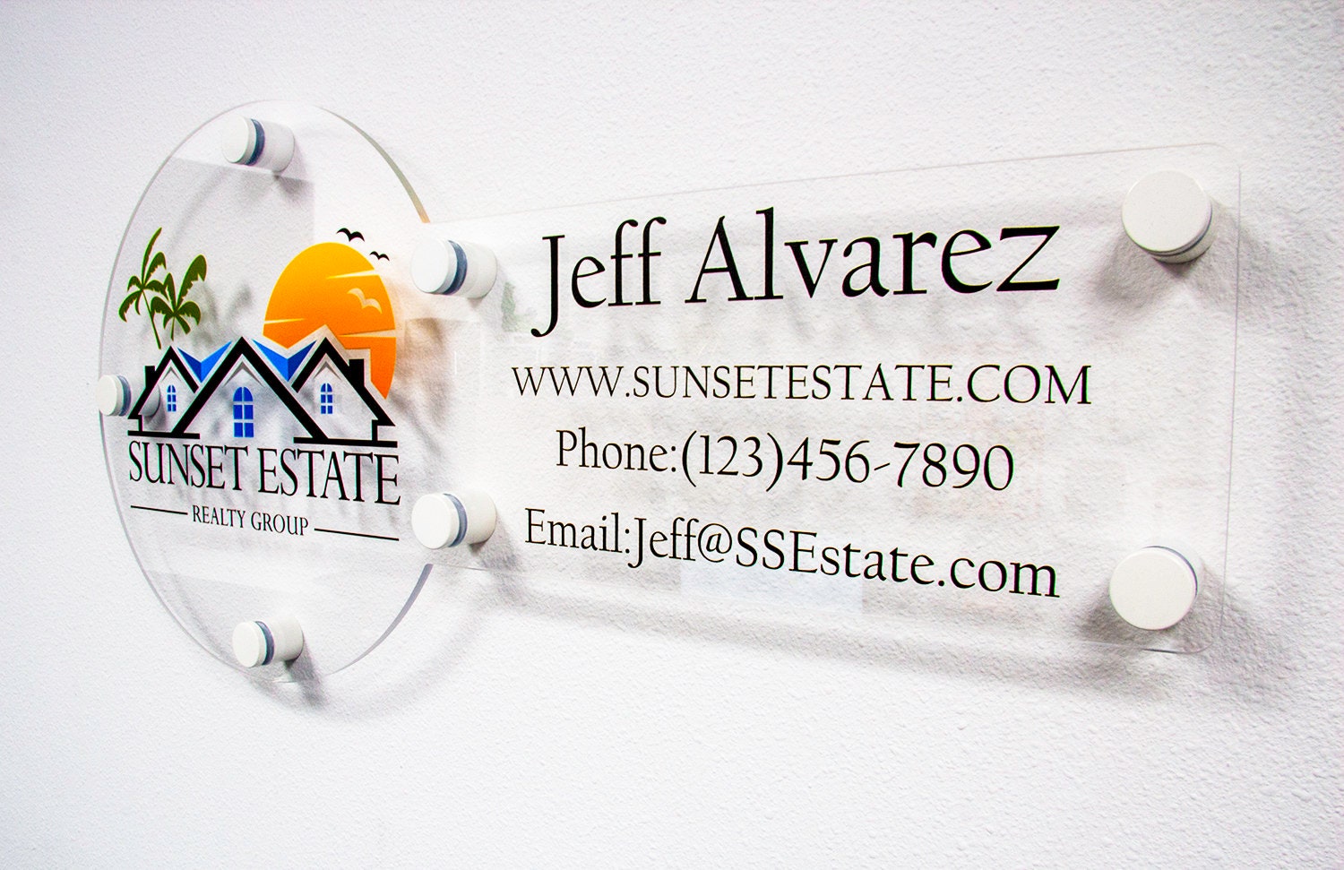 Custom Uv-printed Acrylic Signs Custom Lobby Sign - Etsy