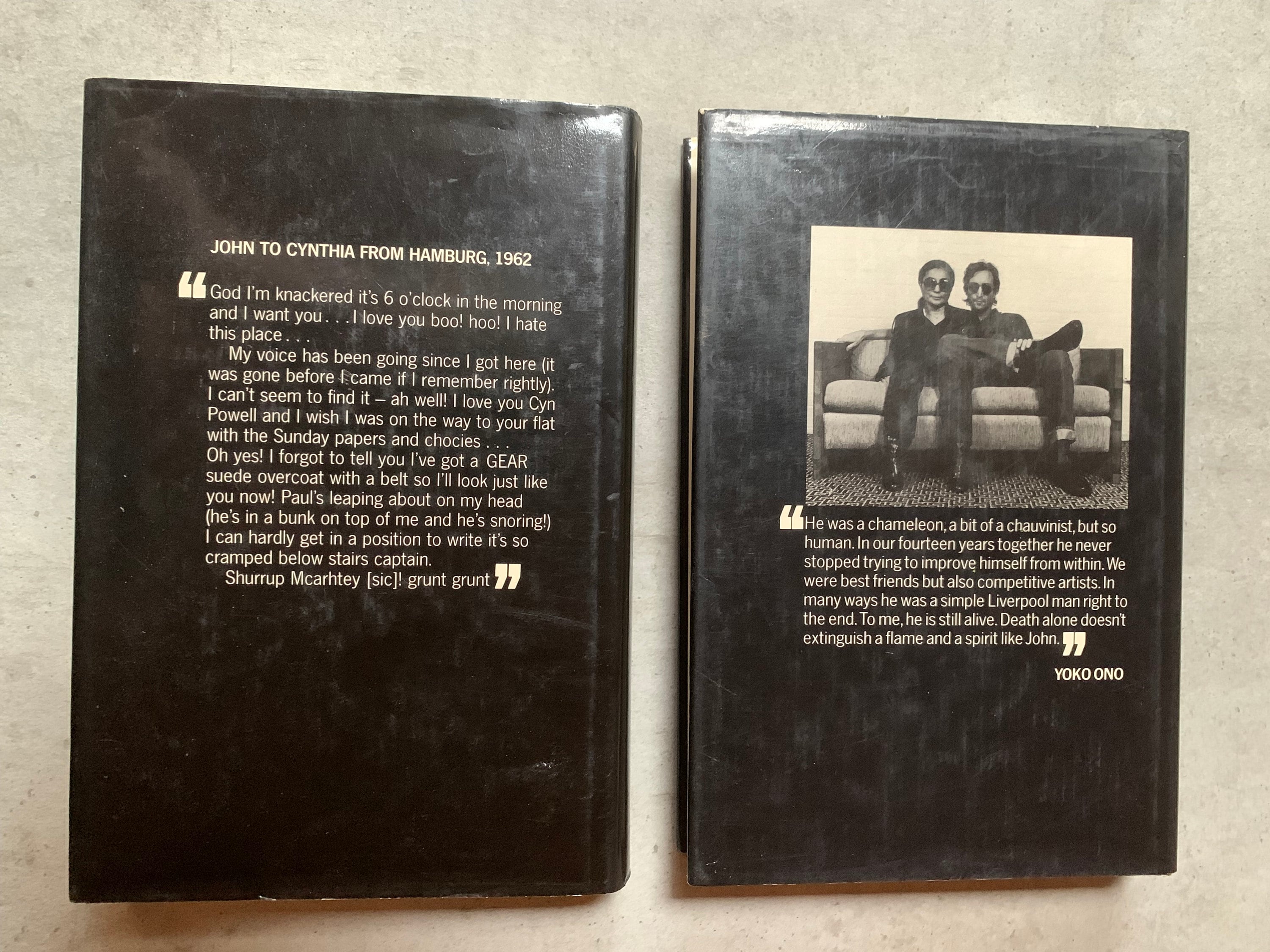 John Lennon Definitive Biography Ray Coleman Two Book Set Volume 1 1940 ...
