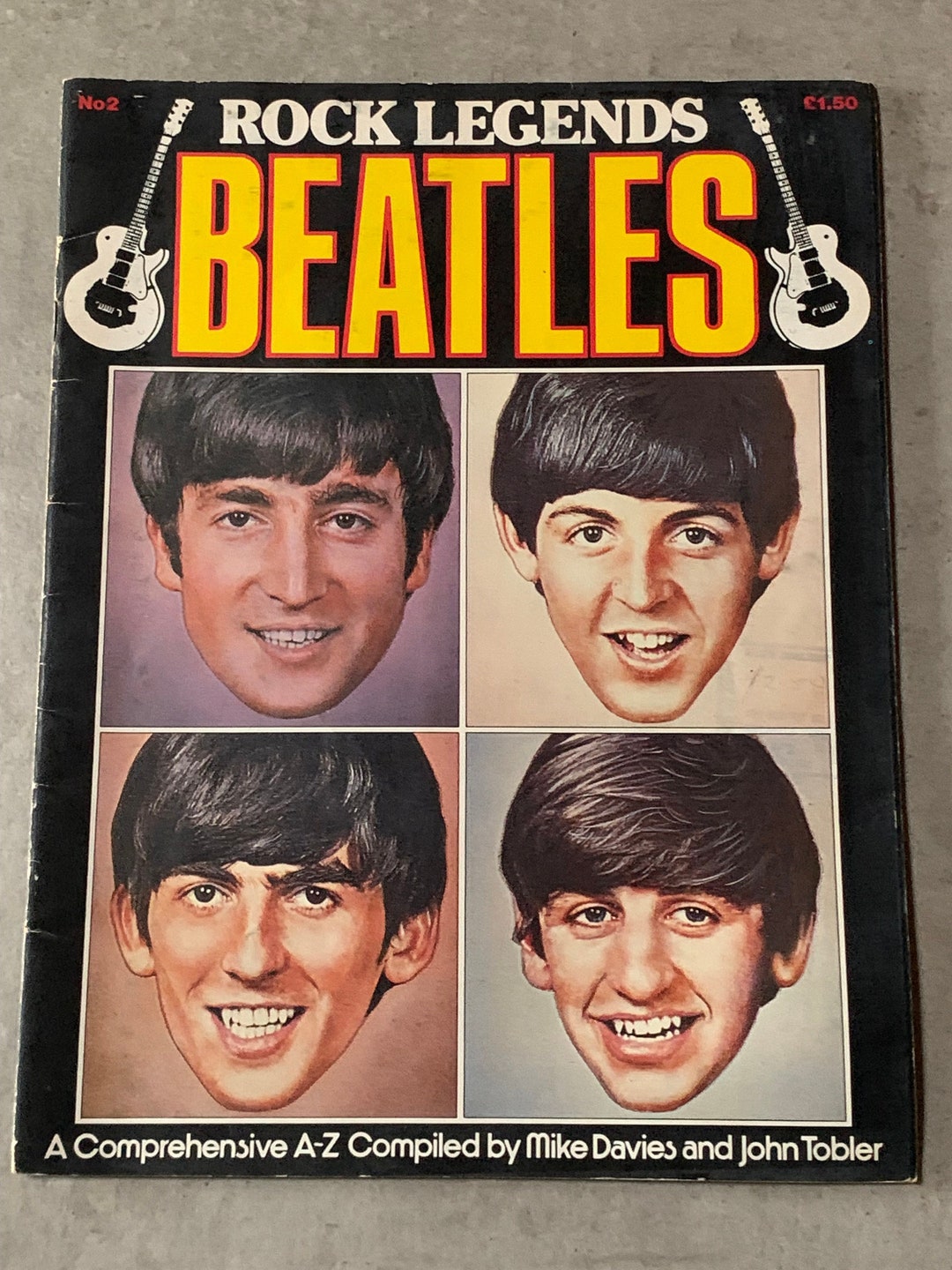 Rock Legends Beatles a Comprehensive A-Z Compiled by Mike Davies and ...