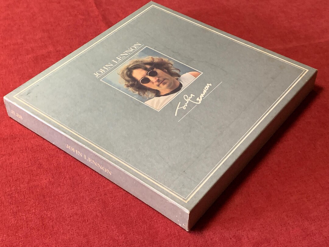 John Lennon LP Box Set JLB8 Australia Eight Albums Total of Nine Vinyls ...