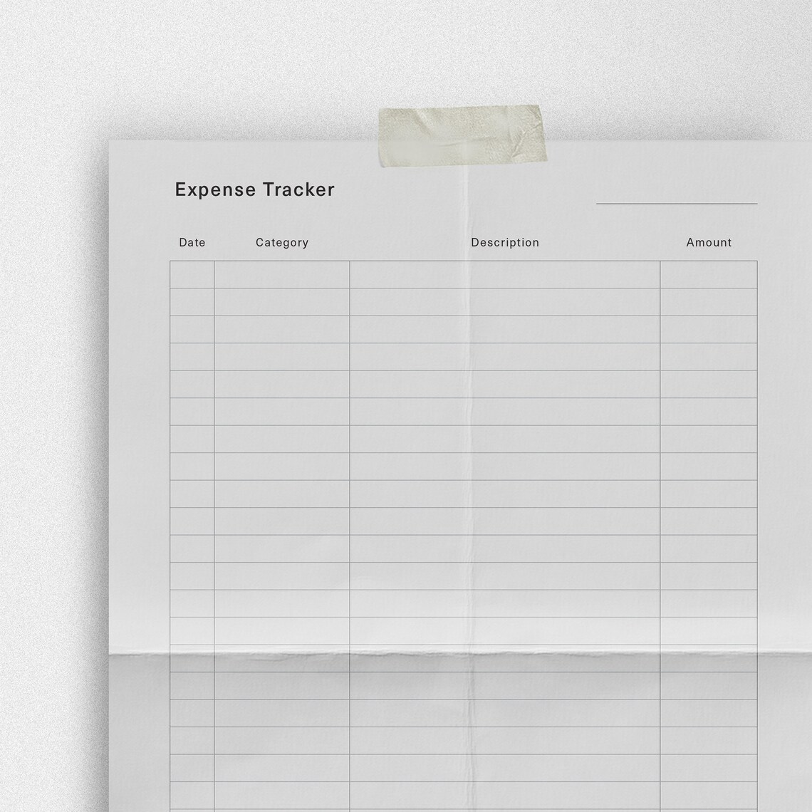 Expense Tracker Printable Fillable Monthly Budget Planner - Etsy