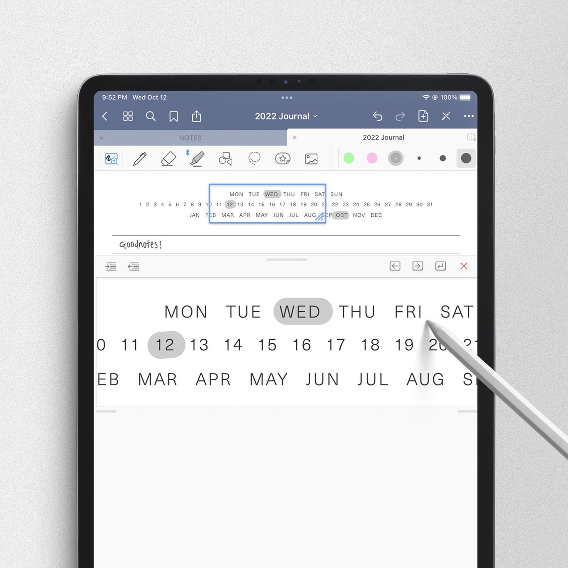 Notes Page Printable, Dotted, Grid, Lined Paper PDF, Minimalist Writing ...