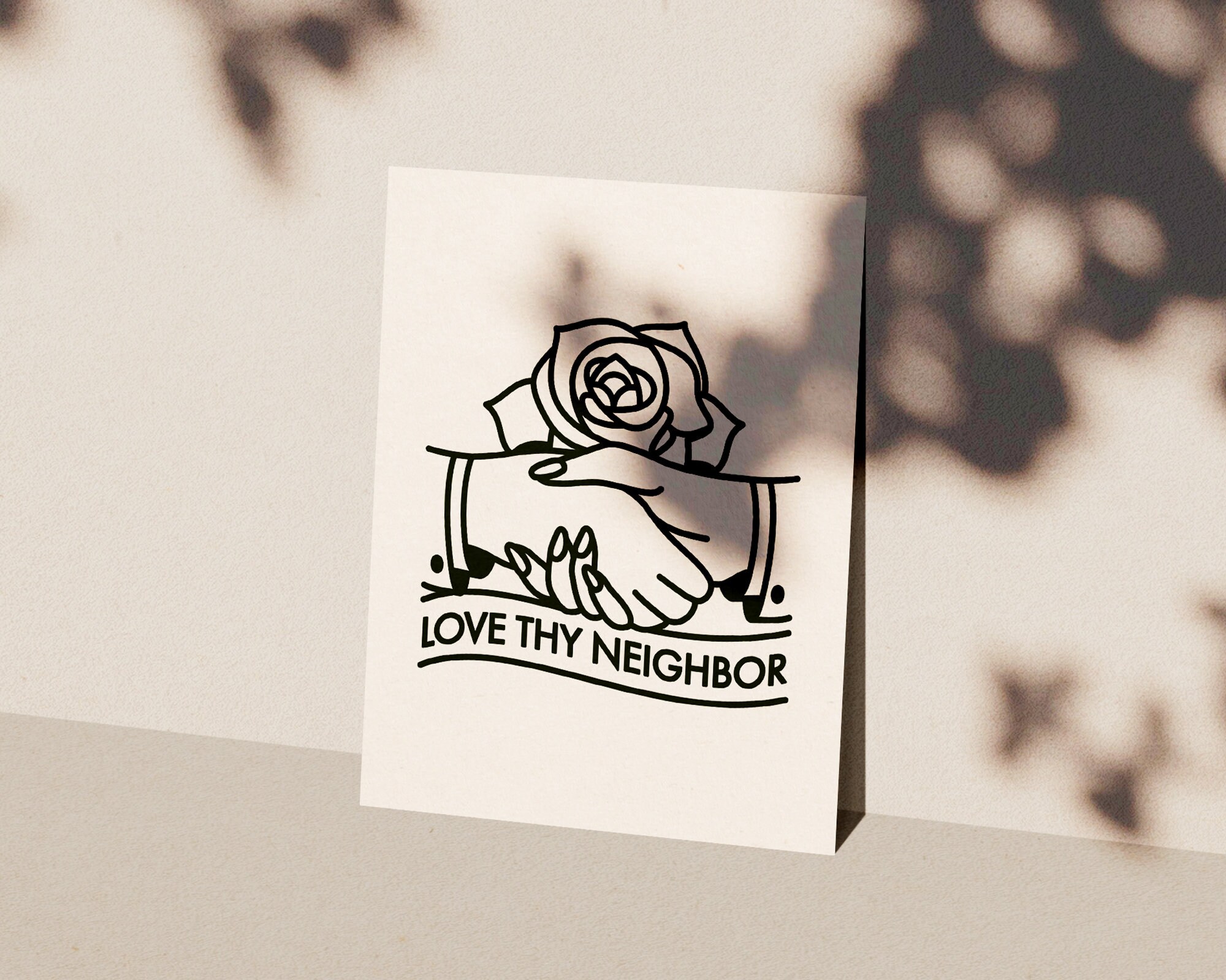 Love Thy Neighbor Christian SVG Instant Download With Multiple File ...