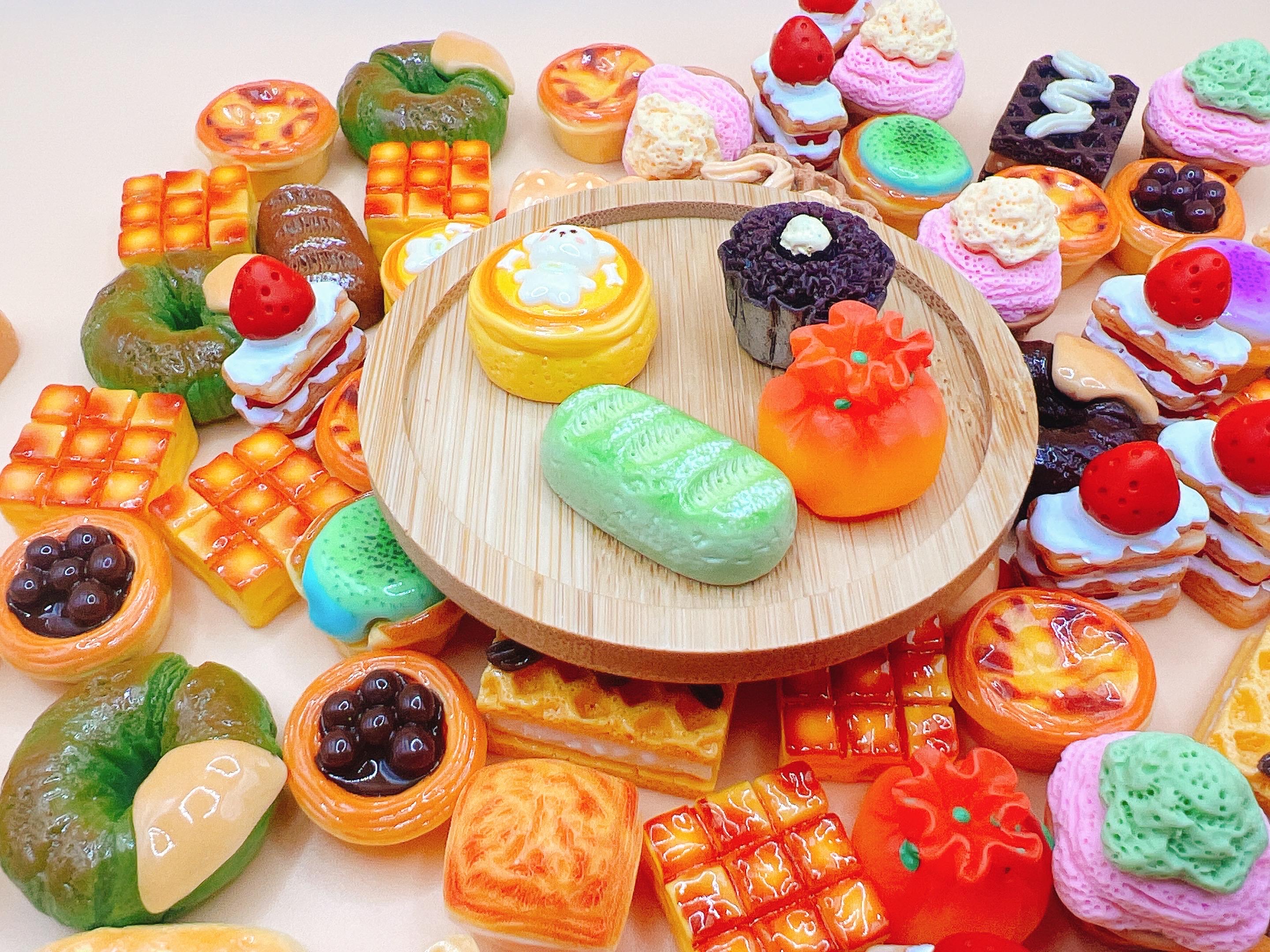 Miniature Food Magnet Set,miniature Food, Miniature Cake, Miniature ...