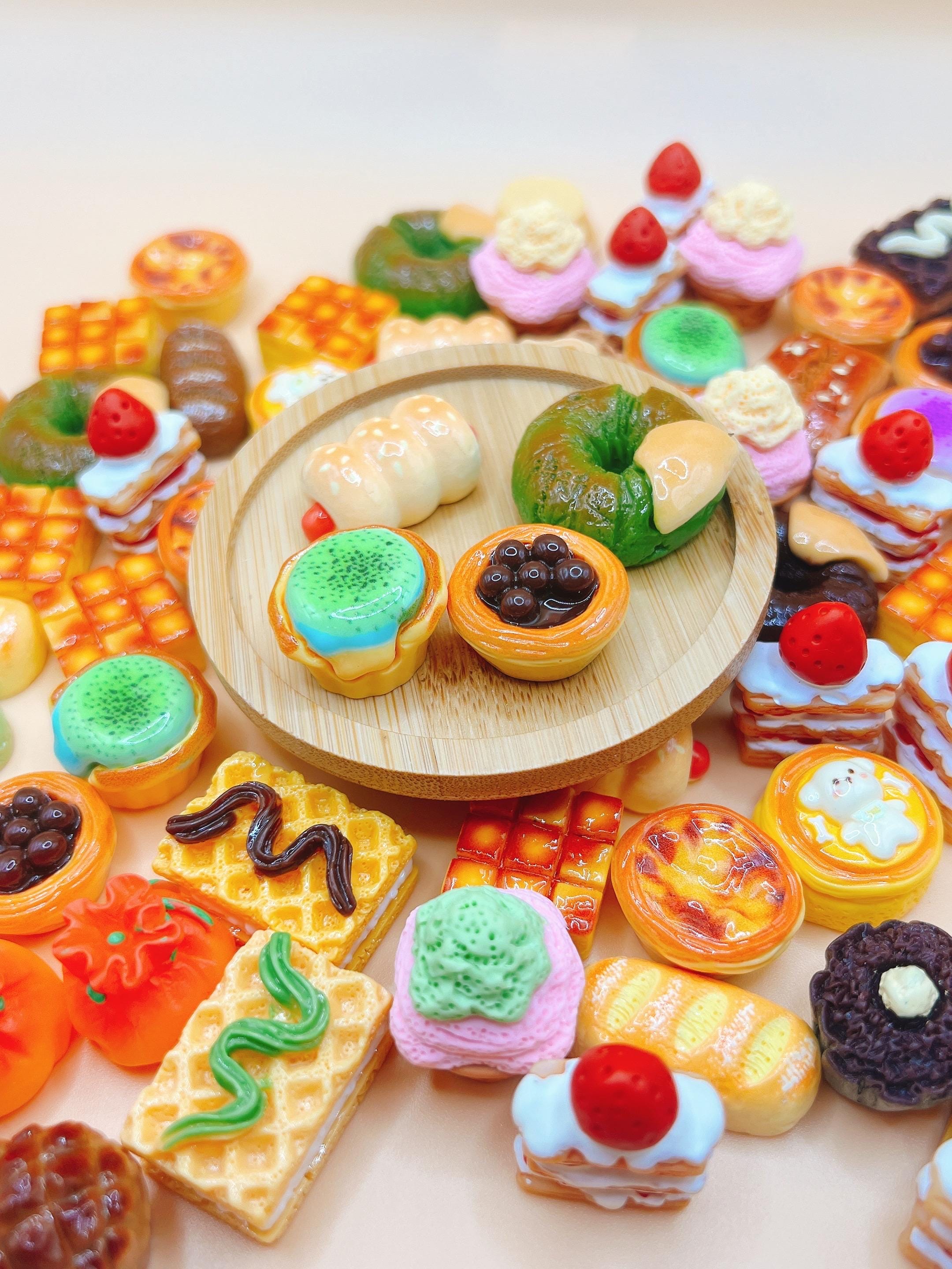 Miniature Food Magnet Set,miniature Food, Miniature Cake, Miniature ...