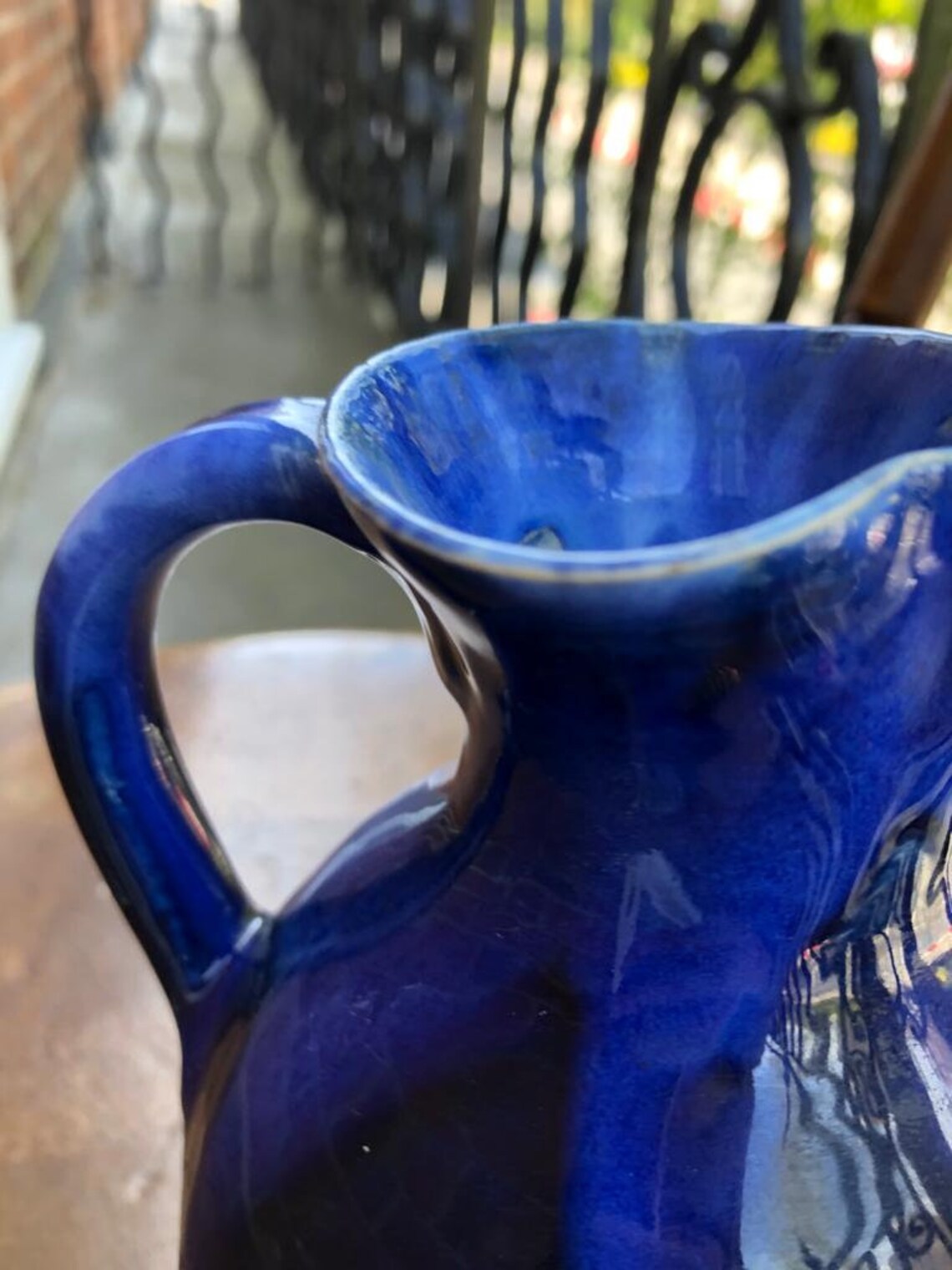 YOUGHAL Vintage Irish Signed Studio Pottery Hand-Thrown Drip | Etsy