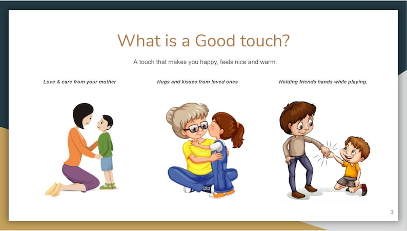 Good & Bad Touch Learning [guide for Kids] [digital Download ...