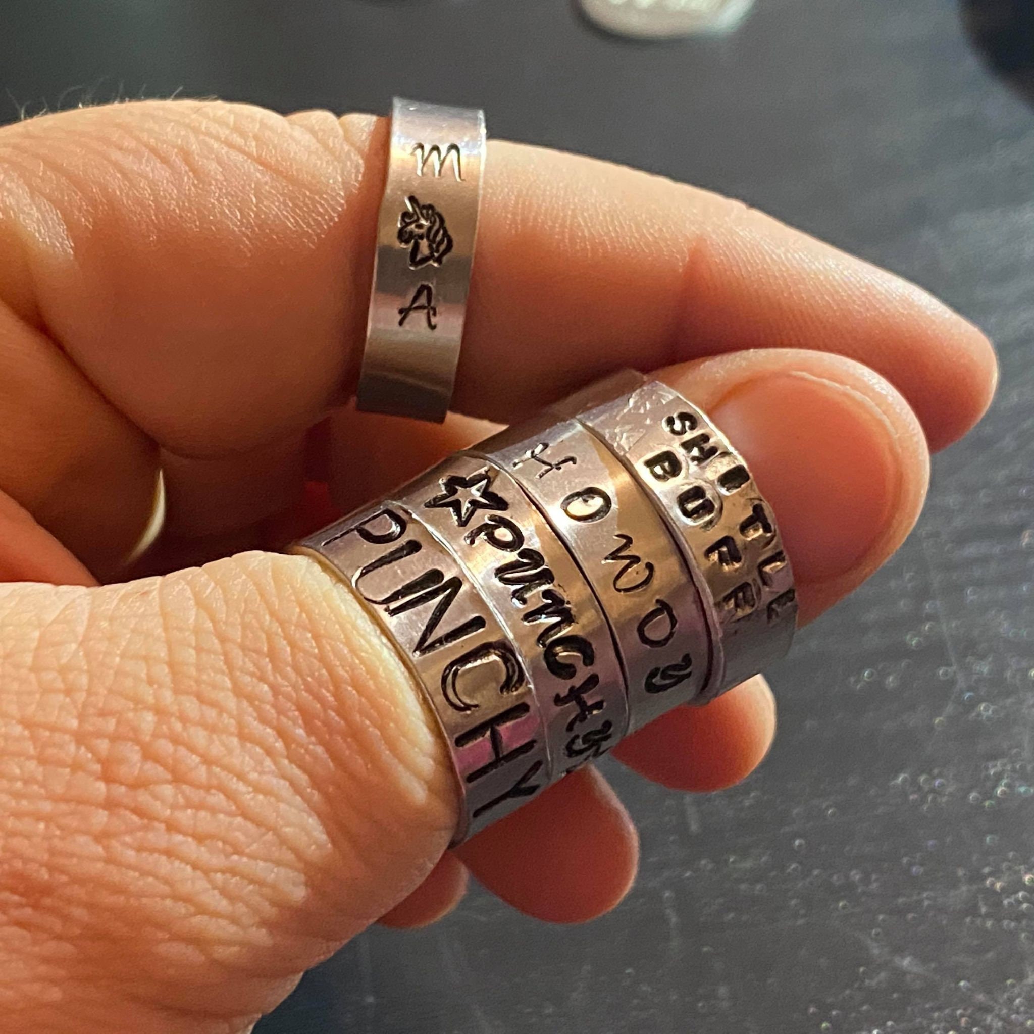 Rodeo Rings Western Rings Cow Cowboy Steers Cactus Kick - Etsy UK