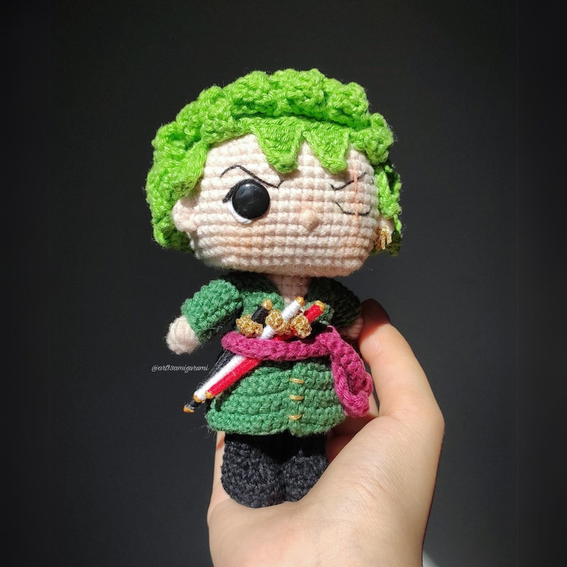Zoro Crochet Pattern - Etsy
