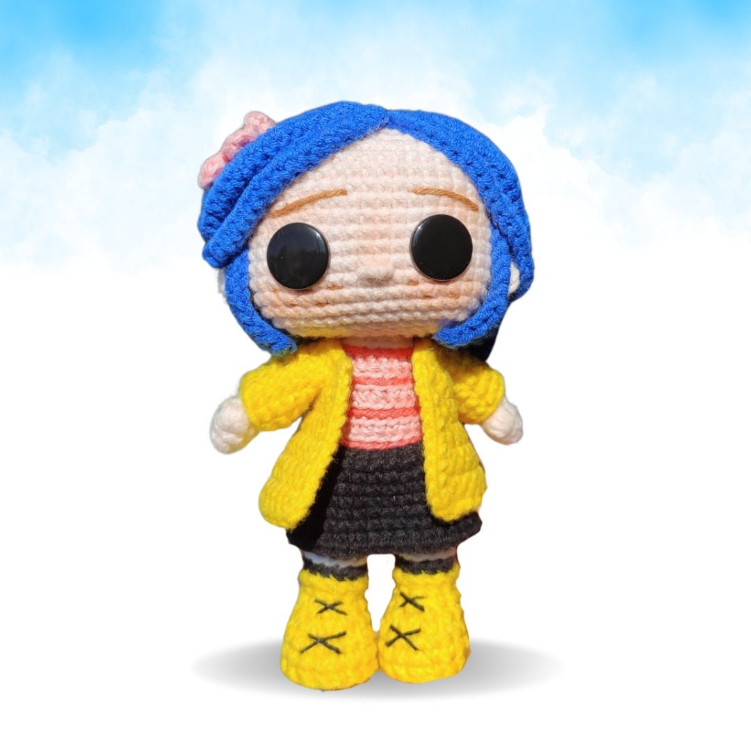 Coraline Crochet Pattern, Amigurumi Pattern, PDF in ENG, Funko Pop ...